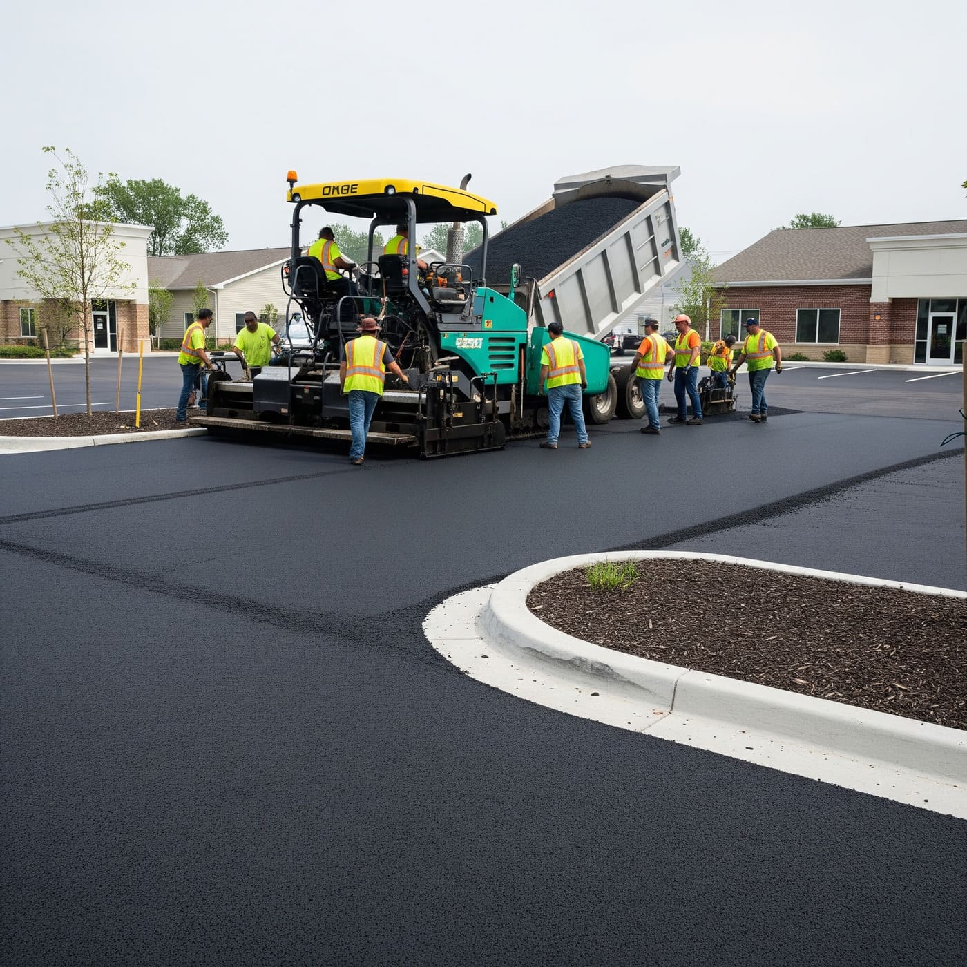 Asphalt Paving Services | Madison & Midwest Contractors | 7 Hills